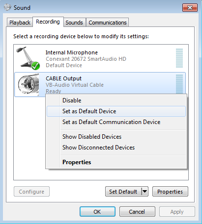 Configuring audio loopback on iVGA and NDI Scan Converter