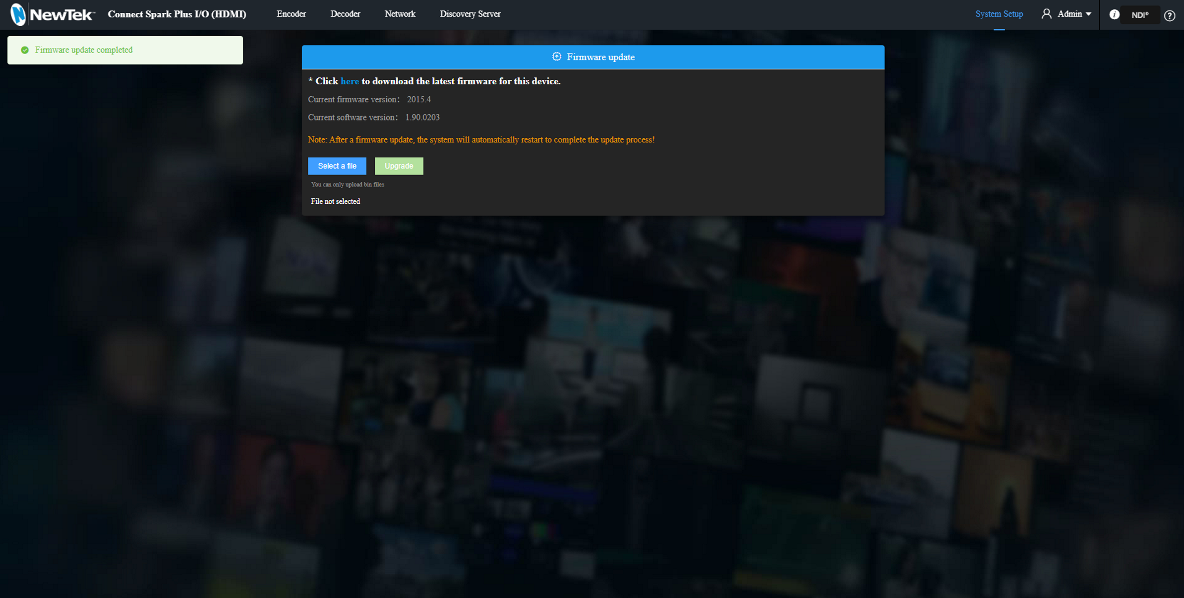 Installing Spark Updates