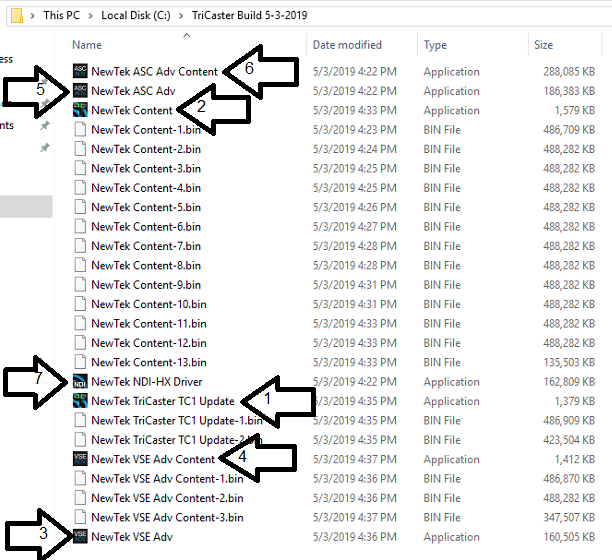 Installing TC1 Updates
