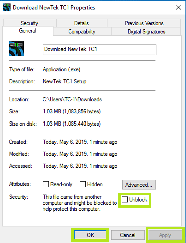 Installing TC1 Updates