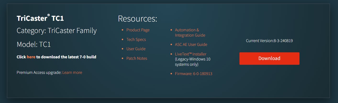 Installing TC1 Updates
