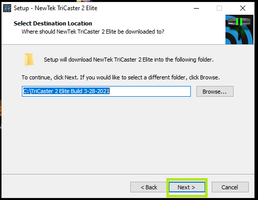 Installing TC2 Software Updates